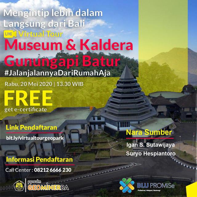 Kangen Liburan? Yuk Ikut Virtual Tour Museum dan Kaldera Gunung Api ...