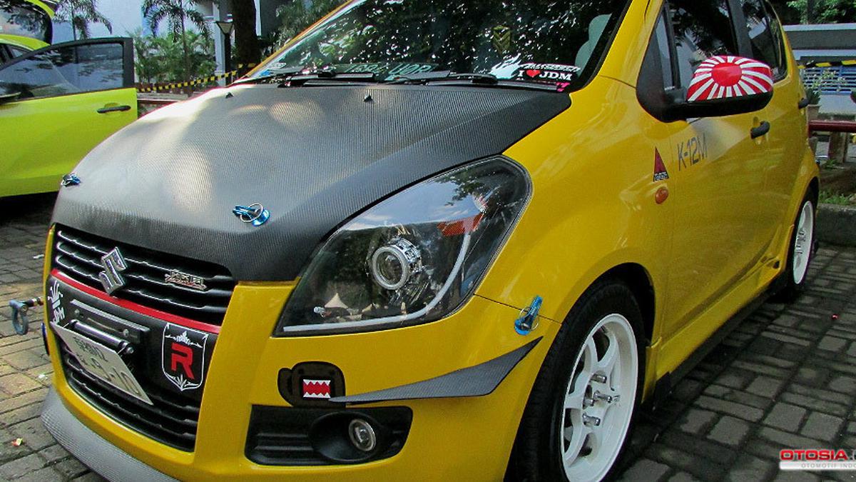 Fresh! Aroma Balap Suzuki Splash Kuning - Berita Otosia.com