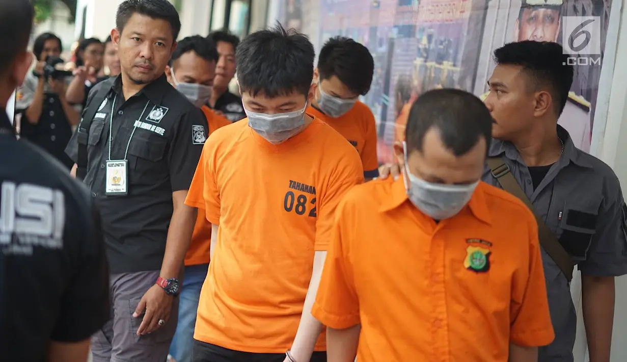 FOTO: Polda Metro Jaya dan Bea Cukai Ungkap Penyelundupan 45 Kg Sabu - Foto Liputan6.com