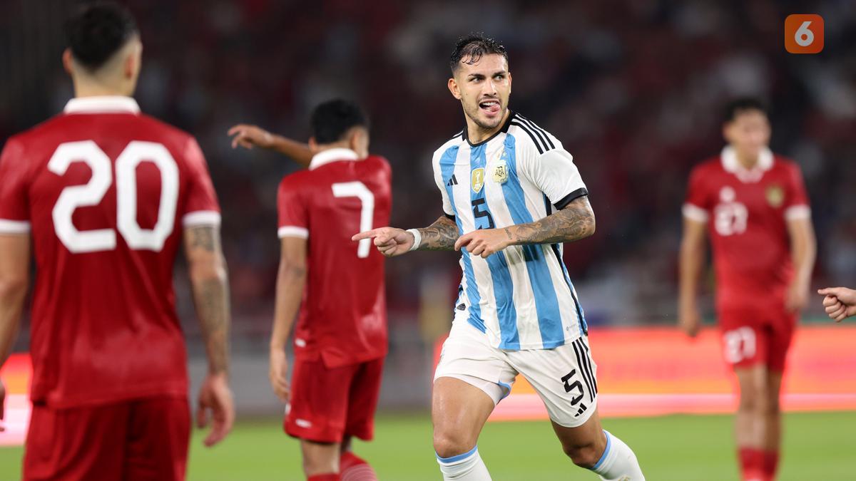 Hasil Indonesia vs Argentina: Tampil Spartan, Tim Garuda Tumbang 0-2 - Bola Liputan6.com