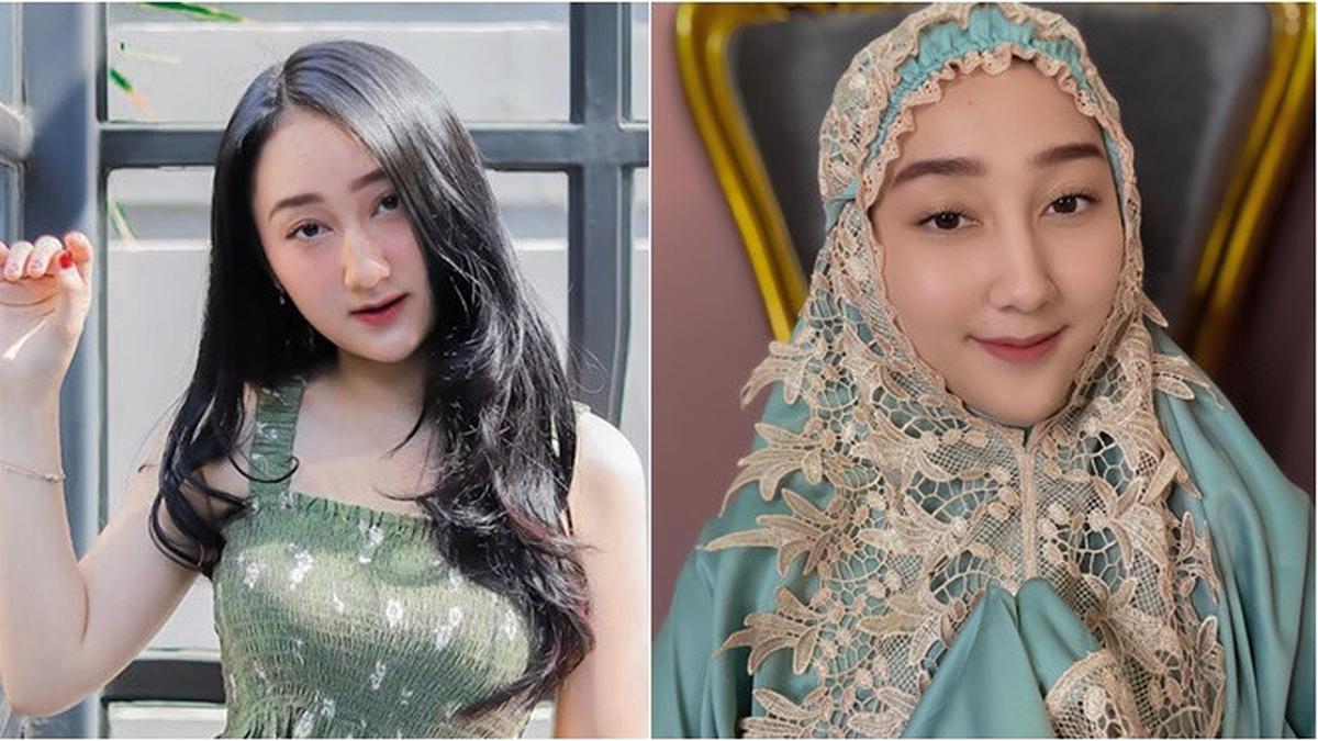 7 Gaya Sandrina IMB Pakai Hijab Ini Cantiknya Curi Perhatian - Hot ...