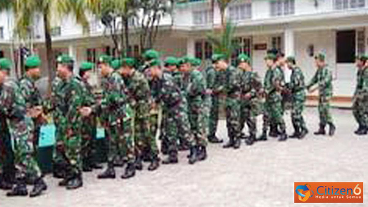 Korem 061/SK Adakan Halal Bihalal - Foto Liputan6.com