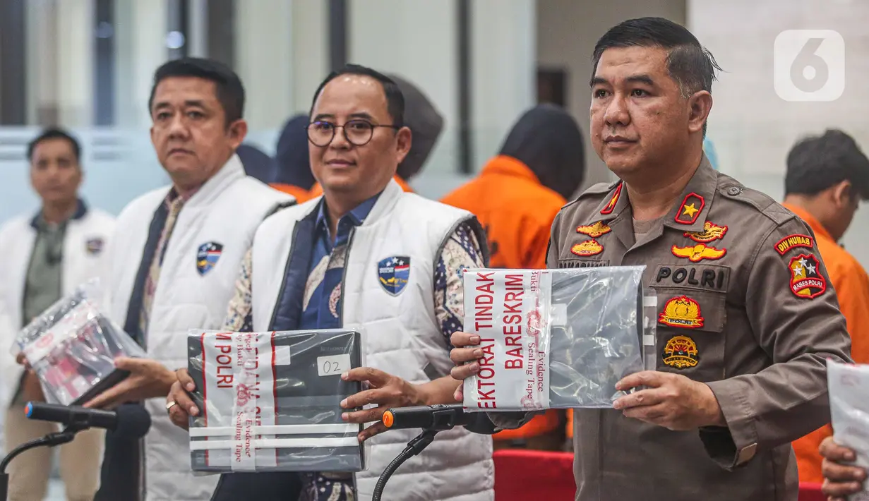 11 Tersangka Judi Daring Ditangkap Tim Tindak Pidana Siber Bareskrim ...