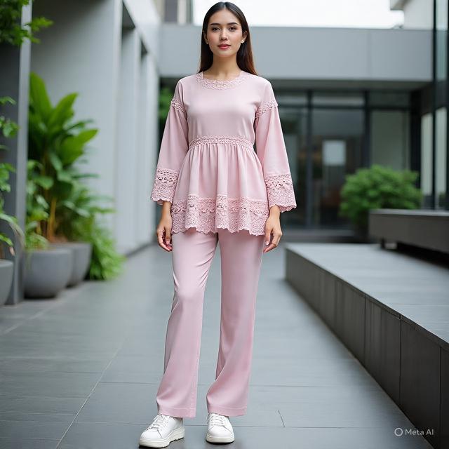 12 Inspirasi Baju Atasan Kondangan Simple, Bikin Tampil Chic dan Anggun