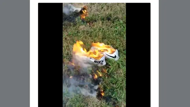 Gara-Gara Iklan Kontroversial, Pembeli Bakar Sepatu - Bisnis Liputan6.com
