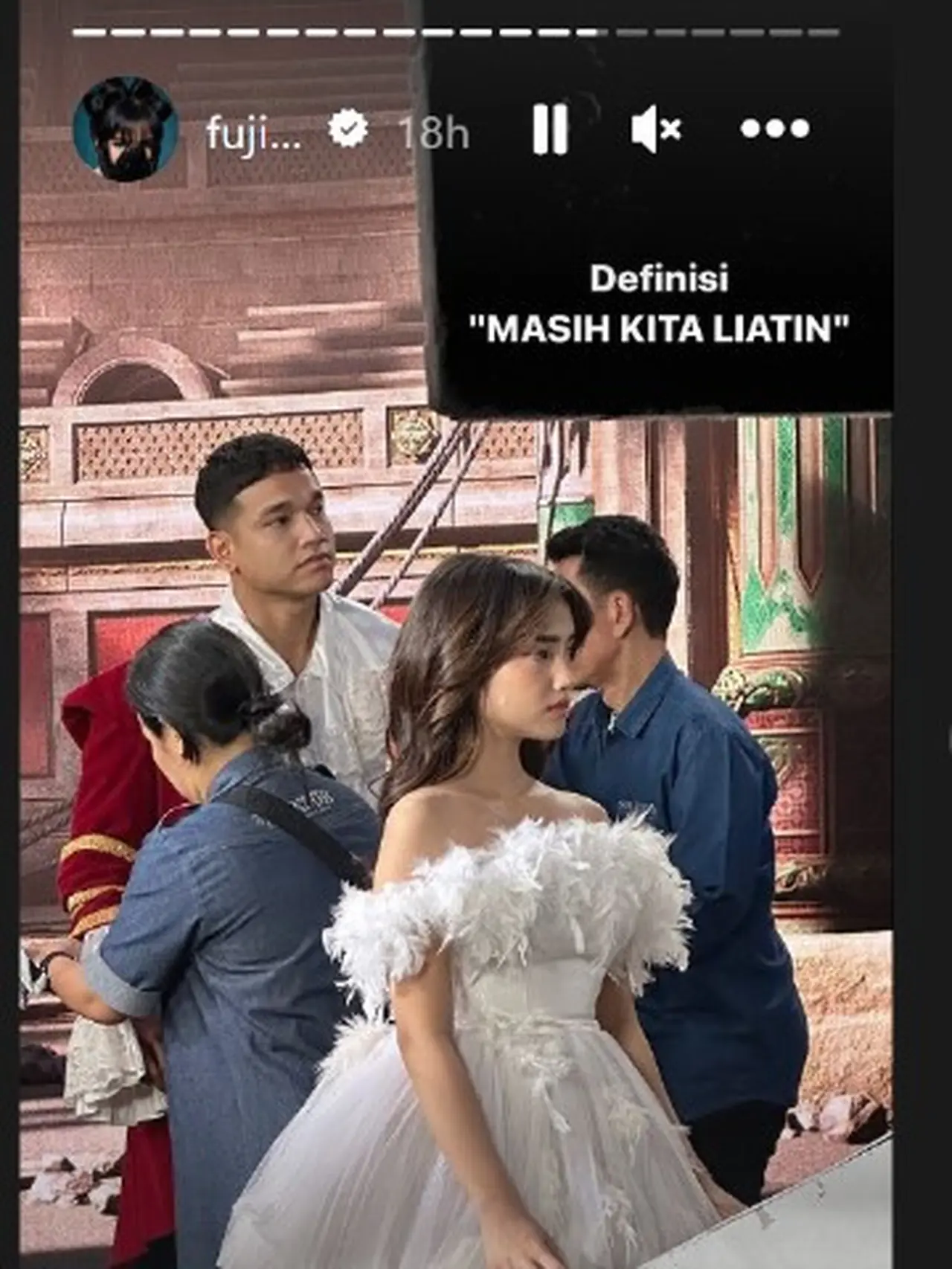 6 Potret Fuji dan Fadly Faisal di Balik Behind the Scene Video TikTok ...