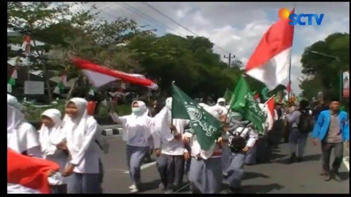 Ribuan Siswa Madrasah Yogyakarta Protres Aturan Full Day School - News Liputan6.com