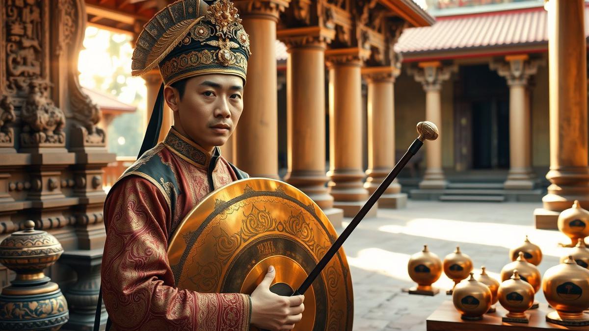 Gong Dimainkan dengan Cara yang Unik, Mengenal Lebih Dalam Alat Musik ...