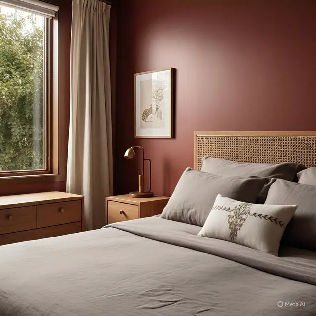 13 Inspirasi Cat Kamar Warna Merah yang Estetik dan Terlihat Mewah di ...