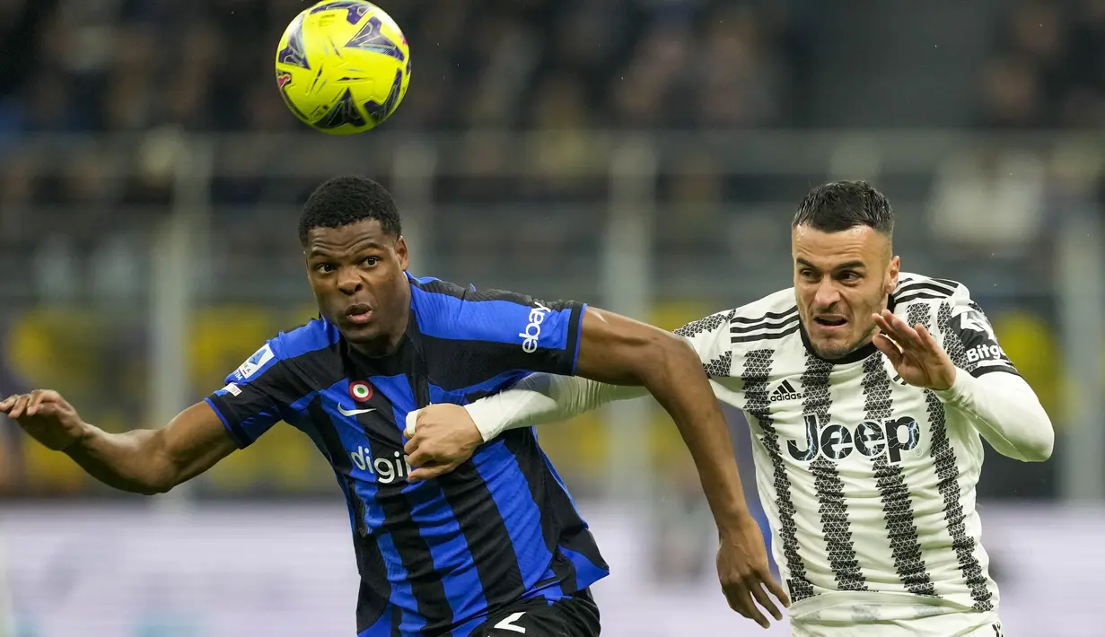 Hasil Liga Italia: Filip Kostic Antar Juventus Tundukkan Inter Milan - Foto Liputan6.com
