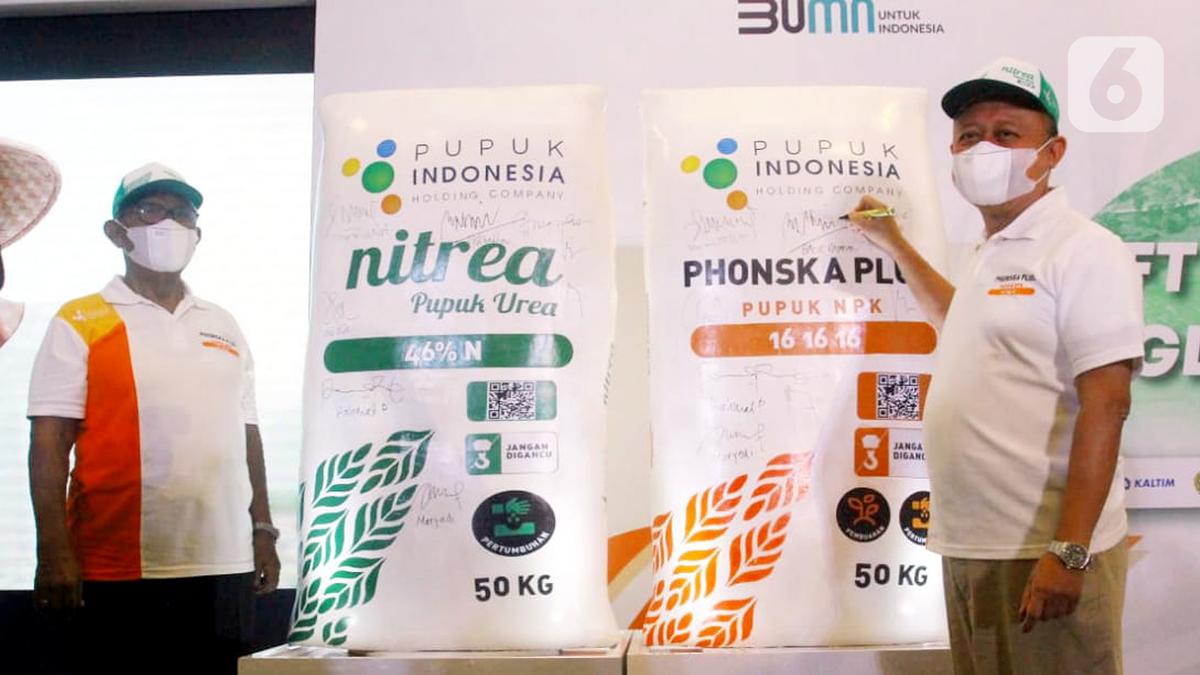 FOTO: Fokus Pelanggan, Pupuk Indonesia Luncurkan Single Branding - Foto ...