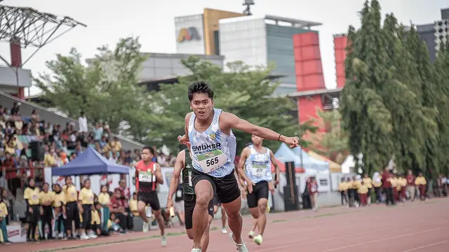 Rekor Nasional Lari Estafet 4x100 Meter Putra Pecah di Kualifikasi Jateng SAC Indonesia 2023 ...
