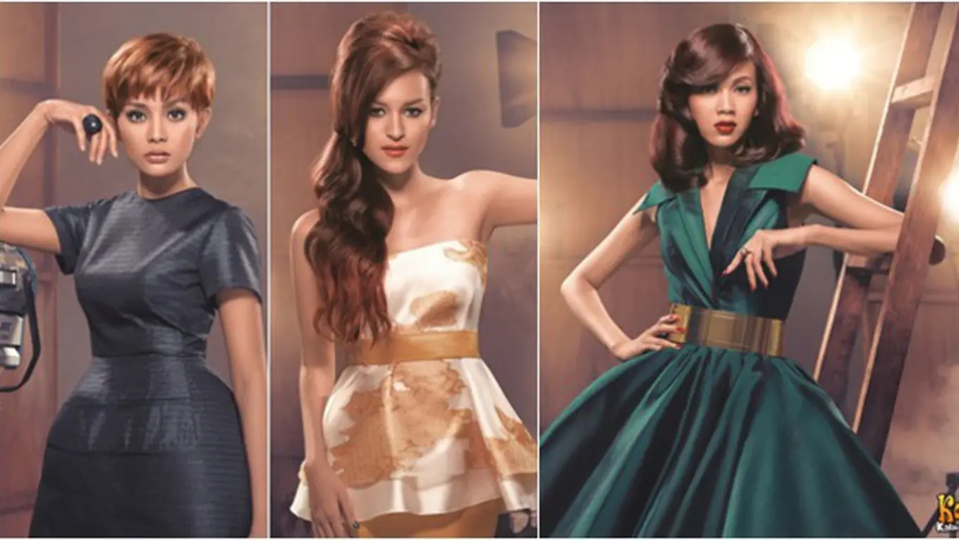 Tren Gaya Rambut Klasik Merambah 2012, Retro Noveau by L'oreal Professionel