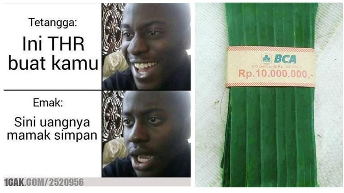 8 Meme Jelang Lebaran Ini Bikin Ketawa Geli - Hot Liputan6.com