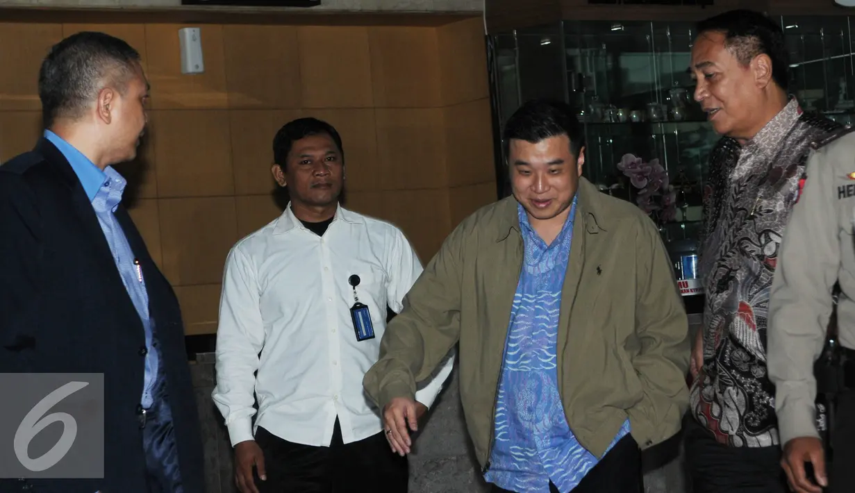 Richard Halim Kusuma Kembali Jadi Saksi M Sanusi - Foto Liputan6.com