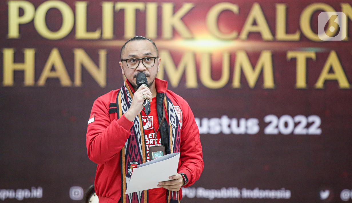Ketua KPU Terima Pendaftaran PSI Sebagai Partai Politik Calon Peserta ...