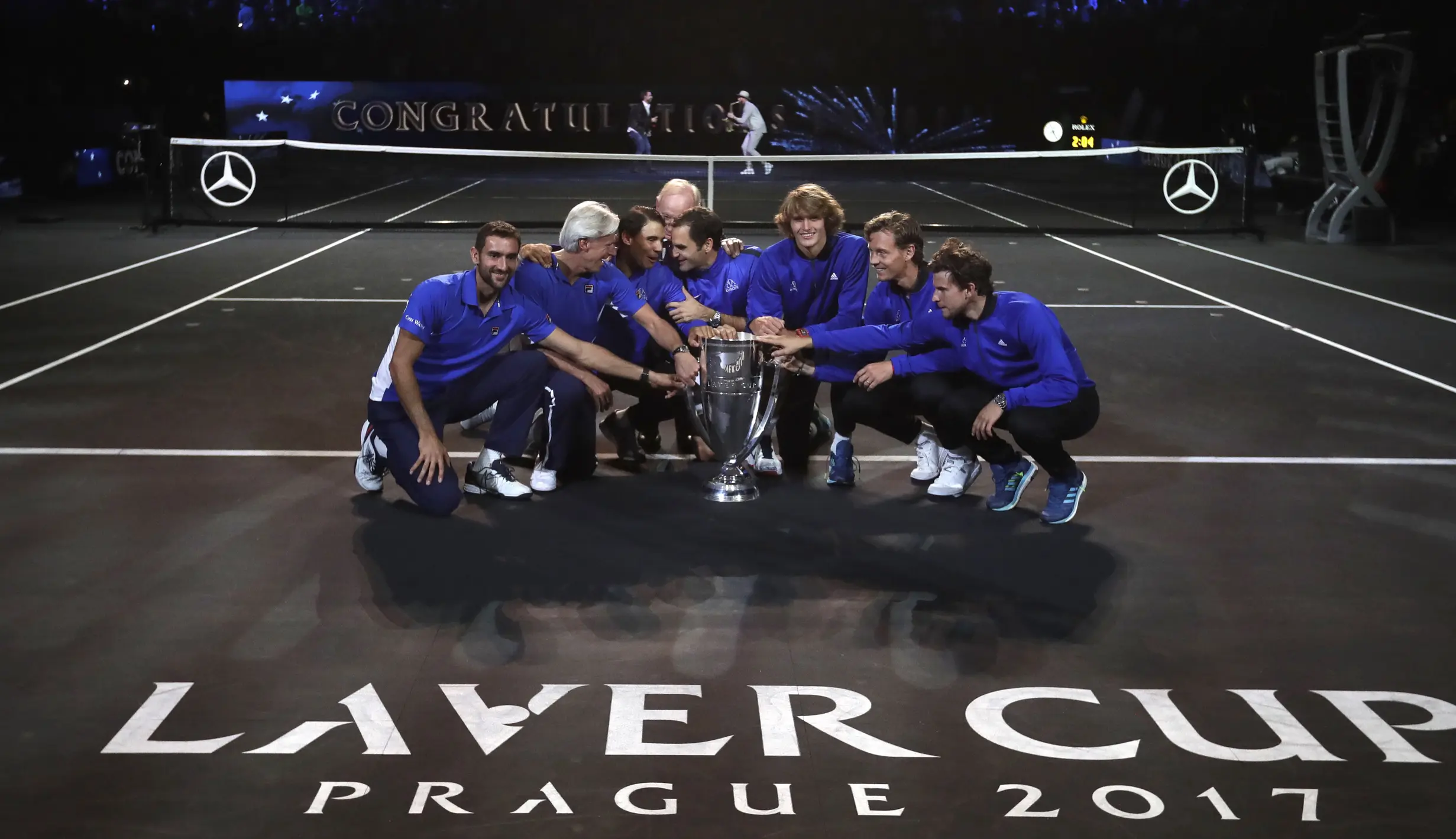 FOTO: Bermain Satu Tim, Nadal dan Federer Juara di Laver Cup - Ragam ...