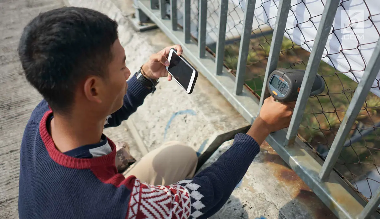 FOTO: Melihat Cara Petugas Ukur Kecepatan Rata-rata Kendaraan di Tol ...