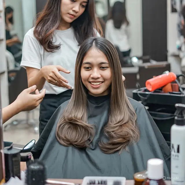 7 Model Rambut Panjang Tipis Agar Tidak Lepek, Bikin Tampak Tebal dan ...