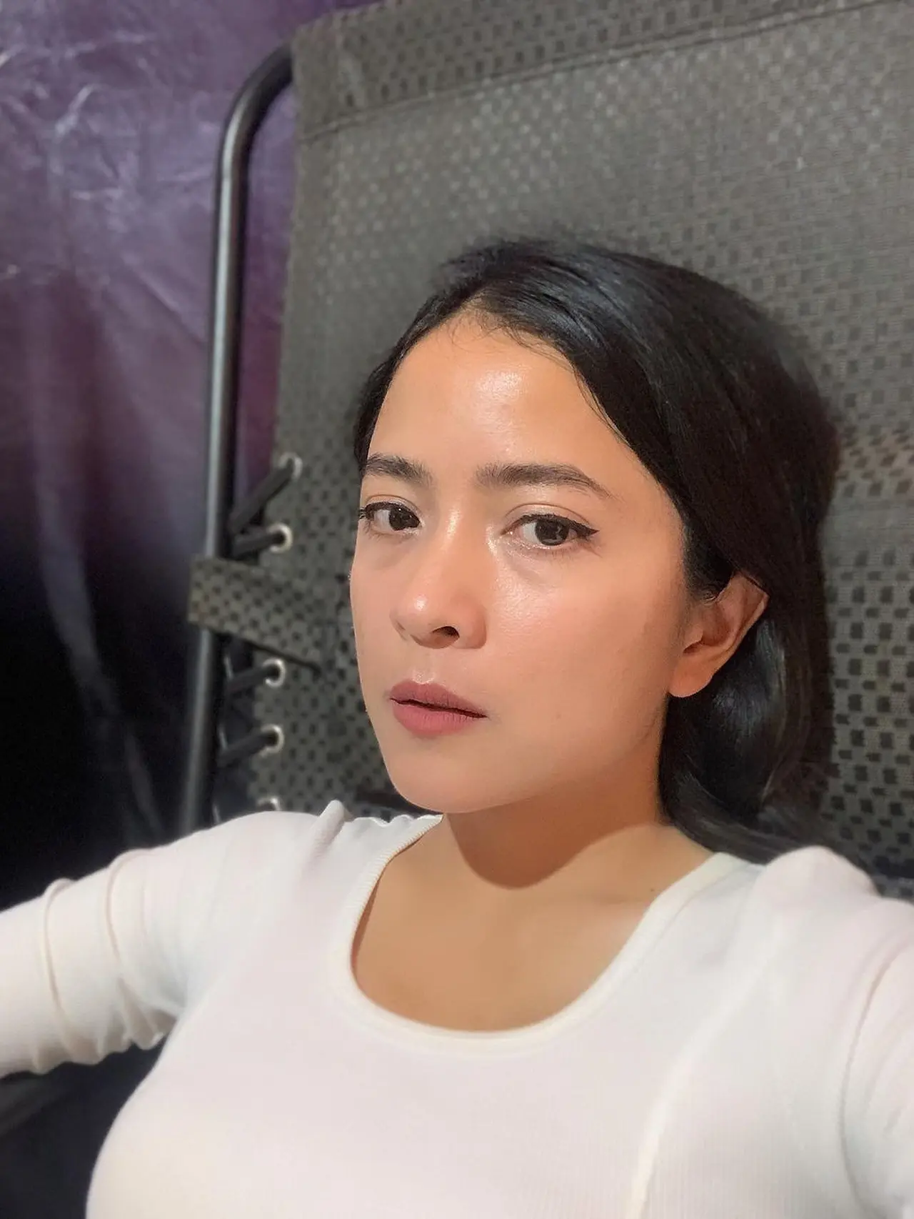 7 Potret Angelina Ci Pamer Hasil Makeup, Kekasih Dodit Mulyanto Jago Dandan - Hot Liputan6.com