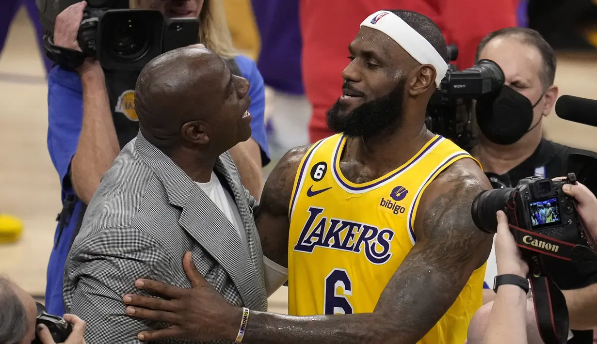 Foto: Detik-Detik LeBron James Pecahkan Rekor 39 Tahun Kareem Abdul ...