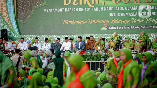 Viral Video Emak-Emak Muslimat NU Jatim Dukung AMIN, Ning Lia: Kita ...