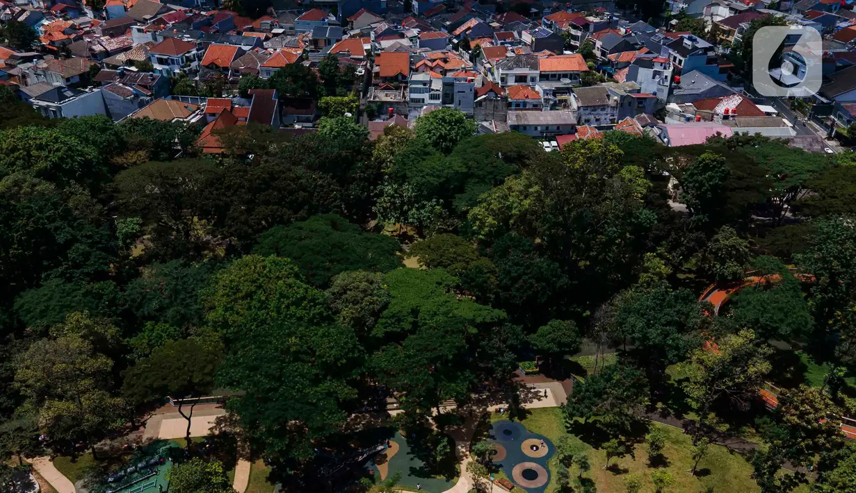 Ruang Terbuka Hijau di Jakarta Ditarget Capai 30 Persen - Foto Liputan6.com