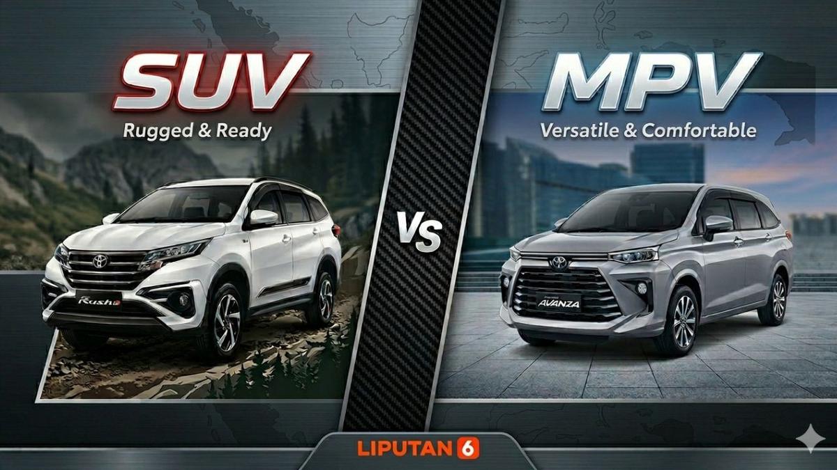 Banyak Orang Salah Paham, Ini Perbedaaan Mendasar Mobil MPV dan SUV ...