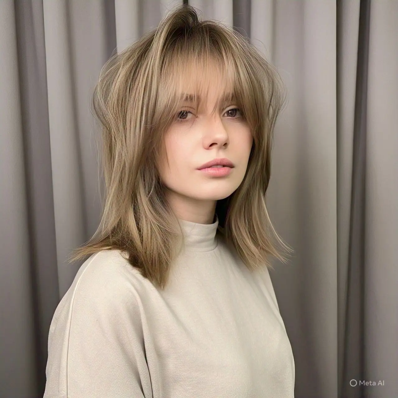 10 Model Rambut Layer Sebahu untuk Wajah Bulat, Tampil Lebih Tirus ...