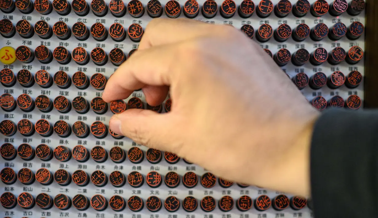 FOTO FEATURES: Mengenal Hanko, Stempel Tinta Tradisional Jepang - Foto ...