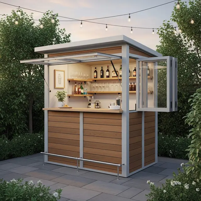 7 Desain Dapur Dinding Baja Ringan yang Kokoh Tahan Angin, Inspirasi ...