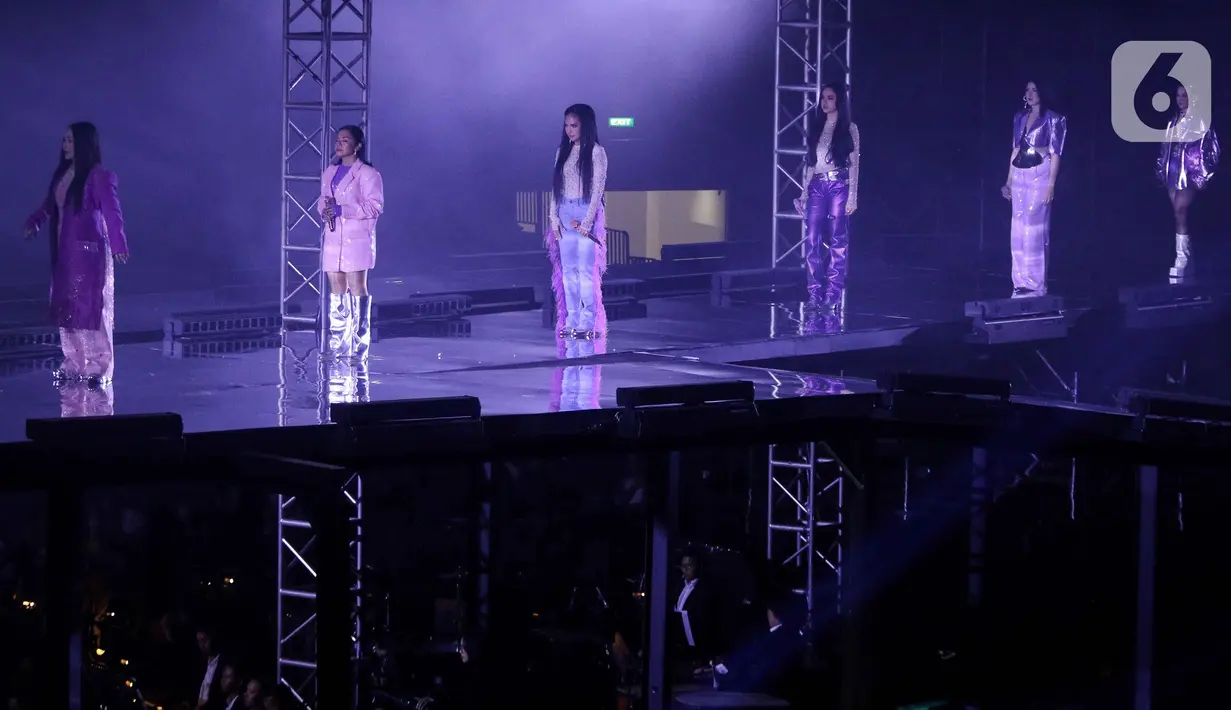 Momen Kolaborasi Apik 3 Diva dan Super Girls di Konser Super Diva ...