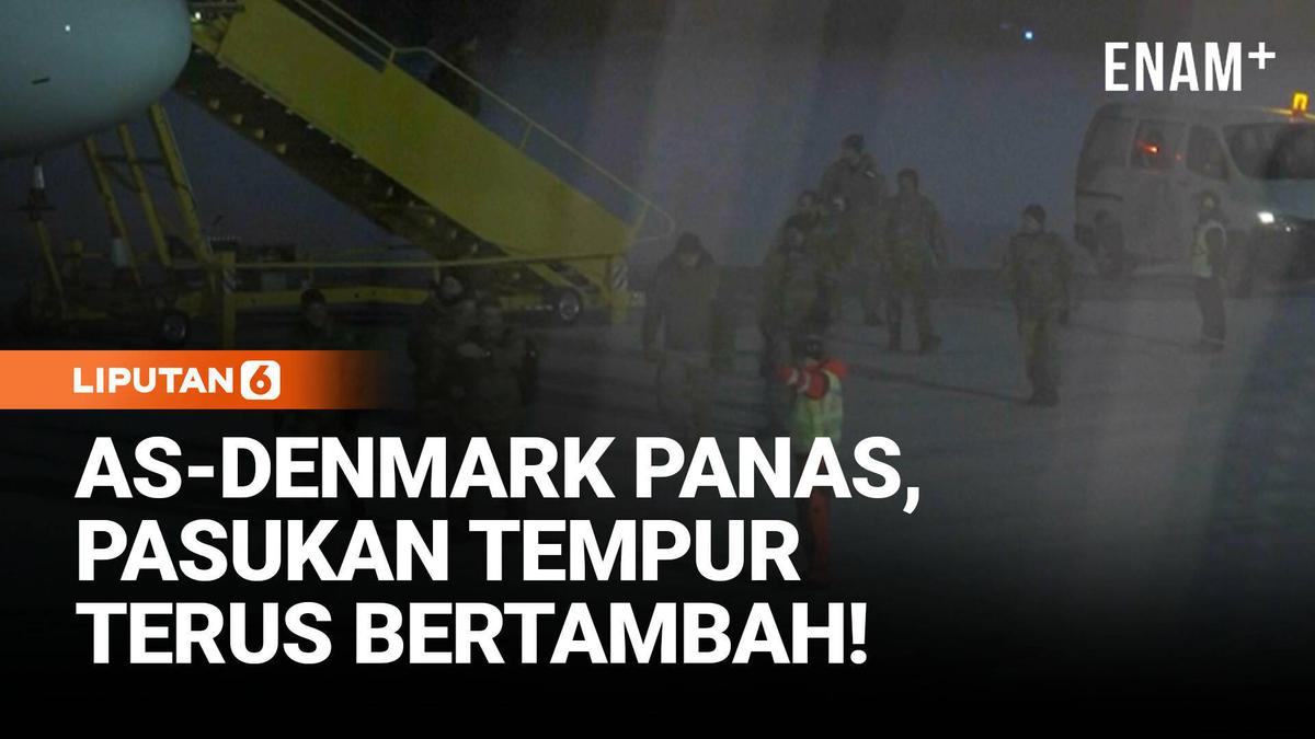 Ketegangan AS Meningkat, Denmark Kirim Pasukan Tempur Ke Greenland