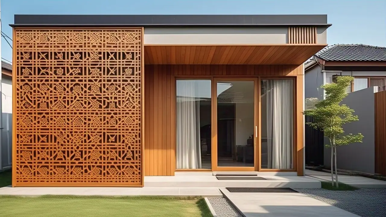 9 Desain Pintu Rumah dengan Ornamen Islami, Kombinasi Estetika dan ...