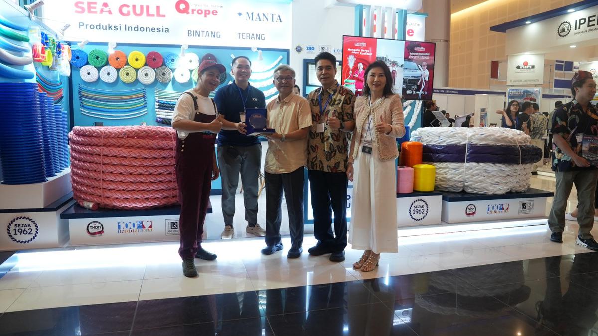 Mepoly Industry Hadirkan Inovasi Tali dan Selang di INAMARINE 2024