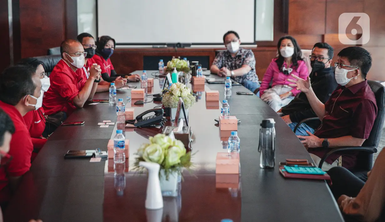 FOTO: Kunjungan Indihome ke Emtek Group - Foto Liputan6.com