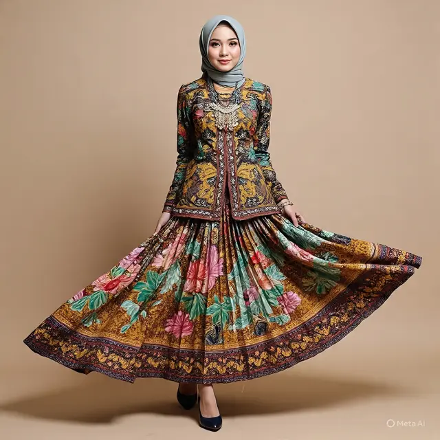 6 Model Rok Kebaya Modern Bernuansa Syar’i, Anggun saat Muharaman dan ...