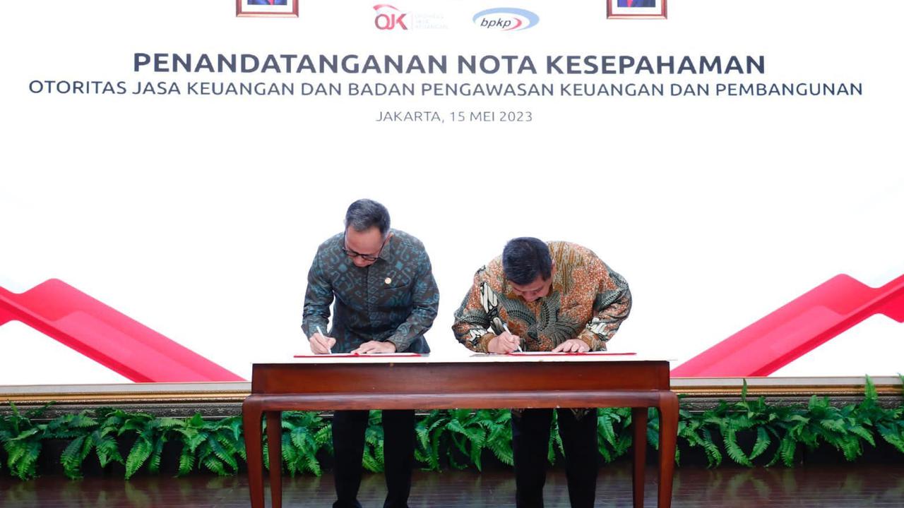 OJK dan BPKP Sepakat Perkuat Kerja Sama, Ada 5 Poin dari Konsultasi ...