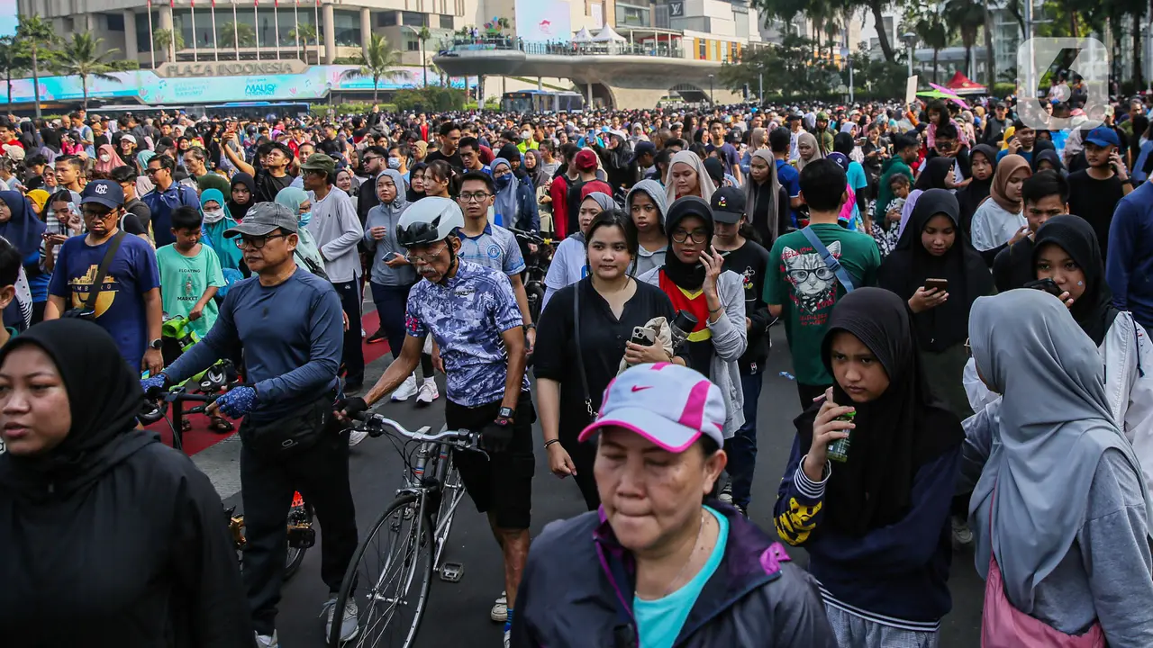 4 Fakta Car Free Day Jakarta Hari Ini: Maliq & D'Essentials Manggung, Jokowi Gowes ke Bundaran ...