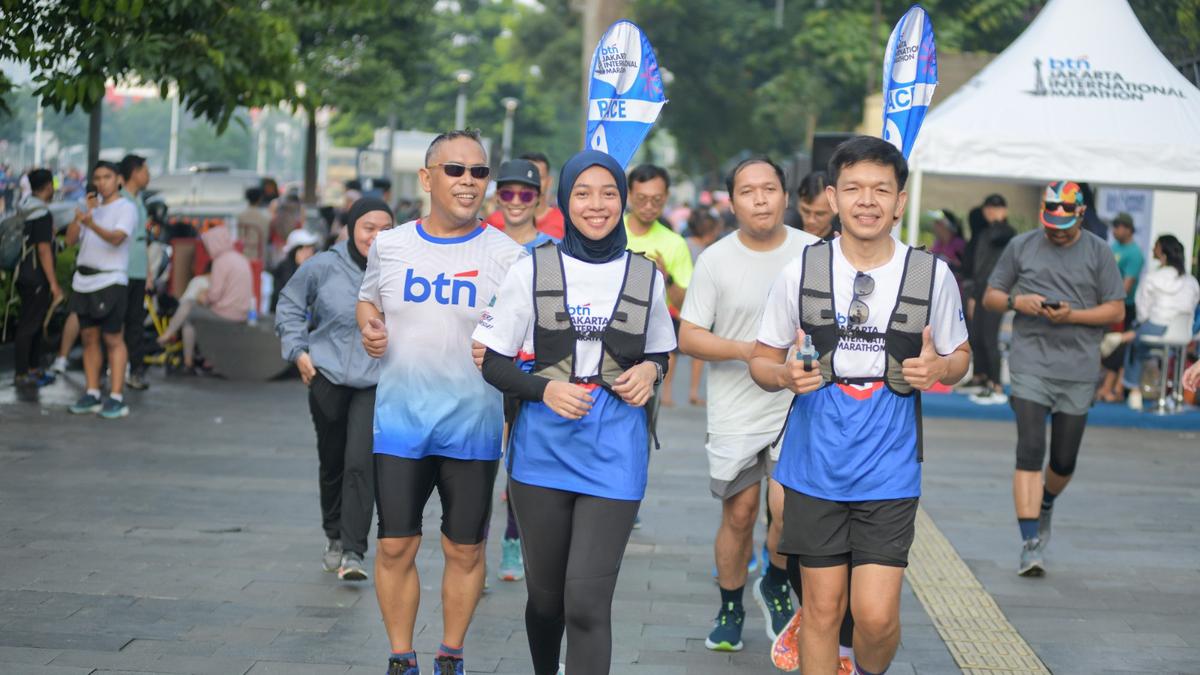 Besok Pagi Ada BTN Jakarta International Marathon 2024, Ini Jalan yang ...
