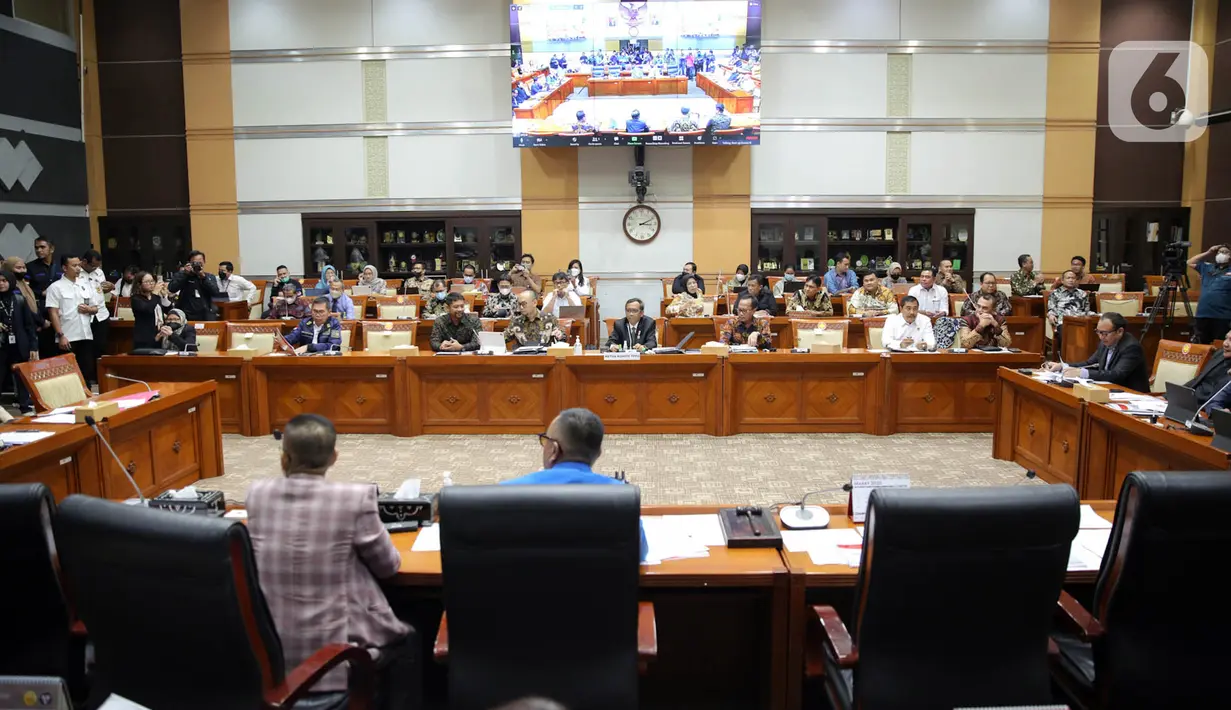Mahfud MD dan Komisi III DPR Bahas Transaksi Mencurigakan Rp 349 Triliun di Kemenkeu - Foto ...