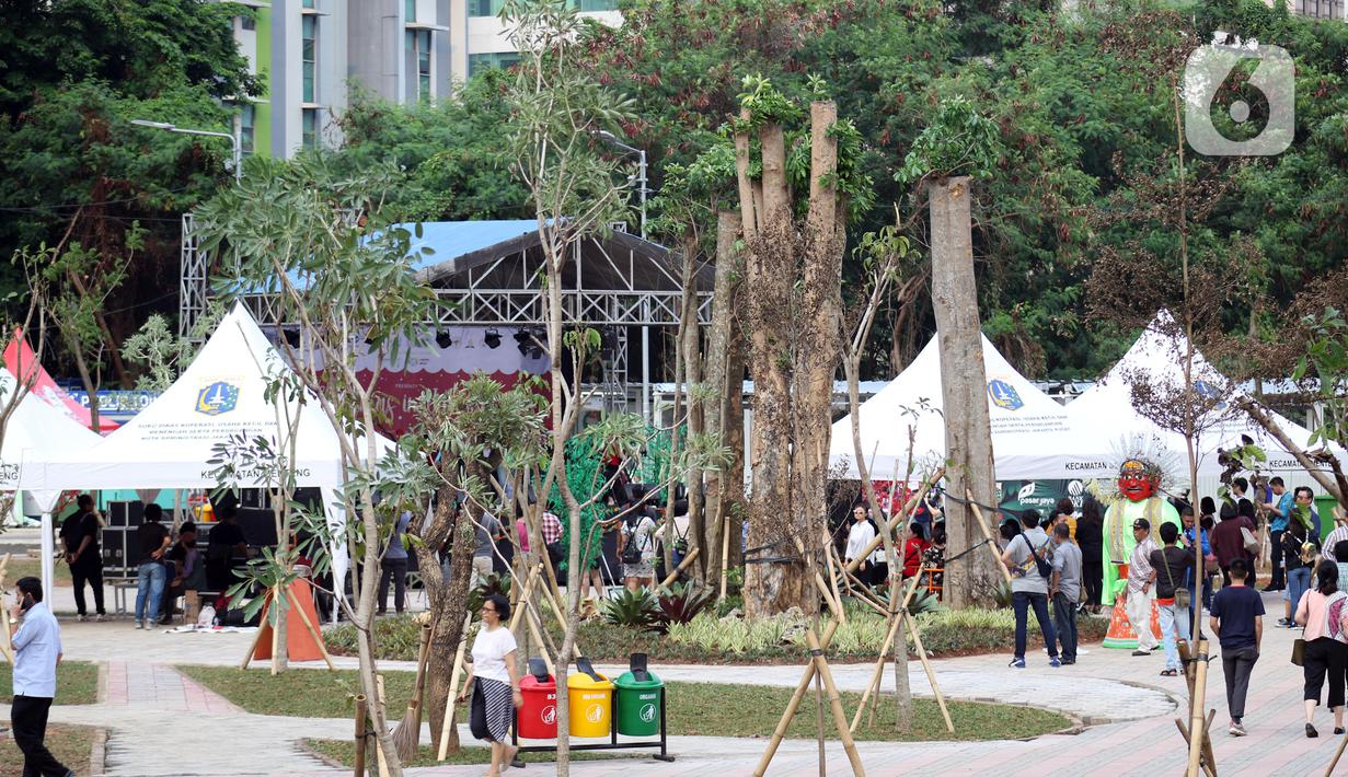 FOTO: Lahan Parkir Thamrin 10 Beralih Fungsi Jadi Kawasan Kuliner ...