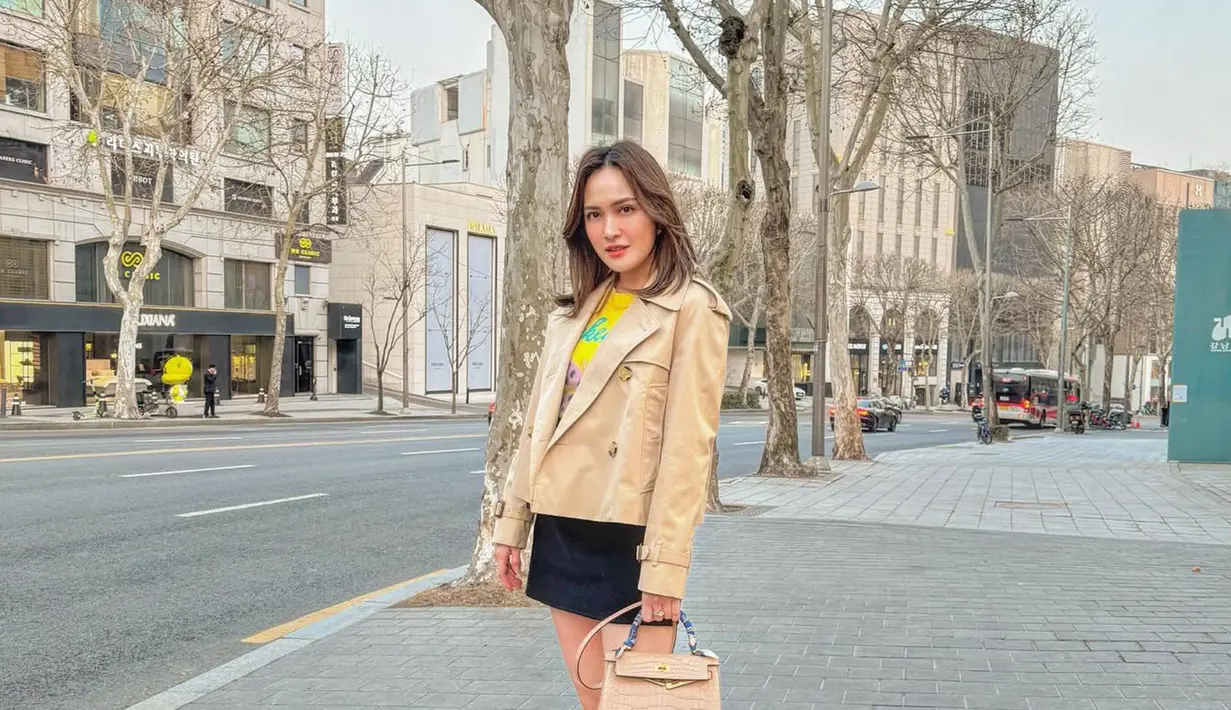 Potret Seru Shandy Aulia Jalan-Jalan di Seoul, Penampilannya Tuai ...