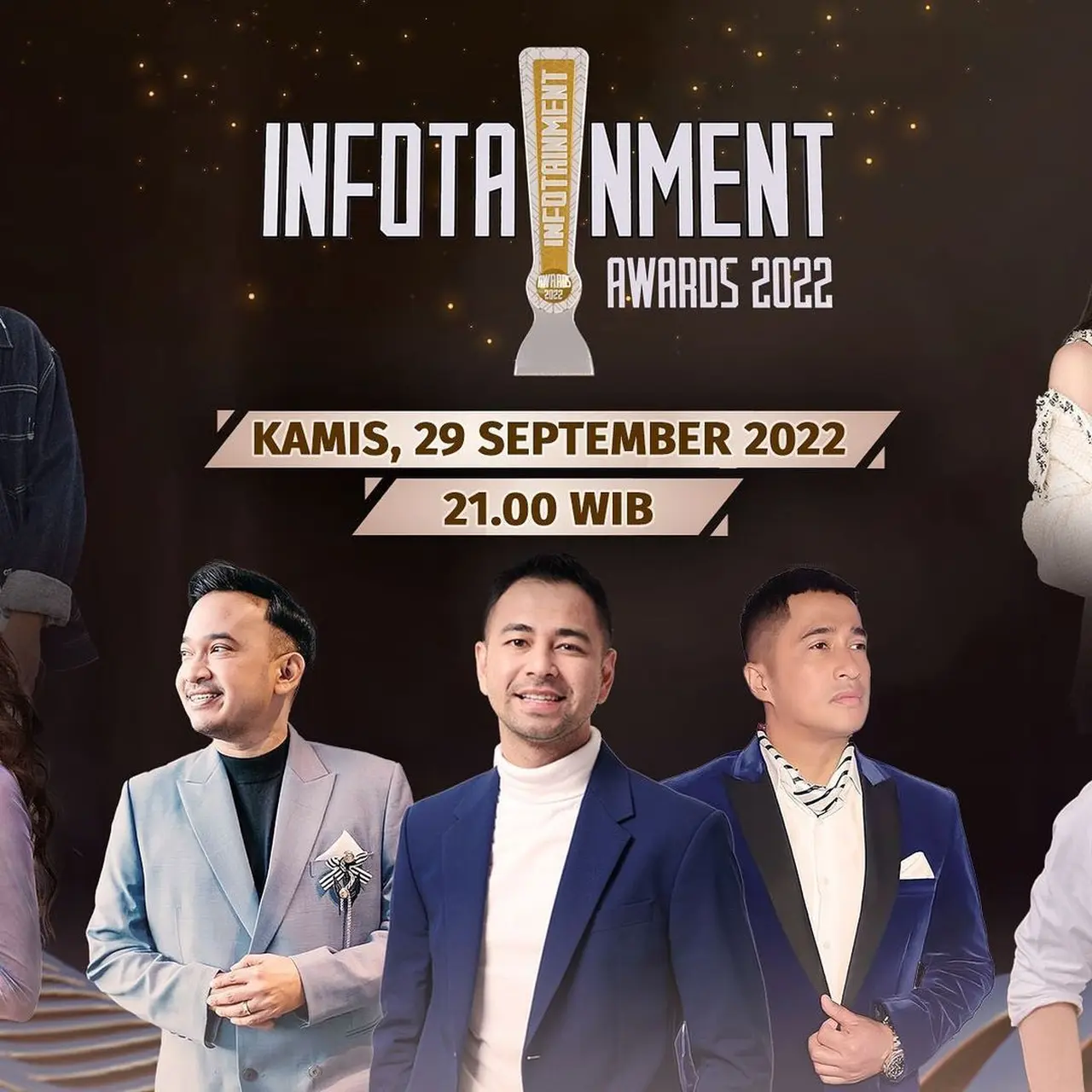 Link Streaming Malam Puncak Infotainment Awards 2022 di Vidio, Kamis 29 September 2022 ...
