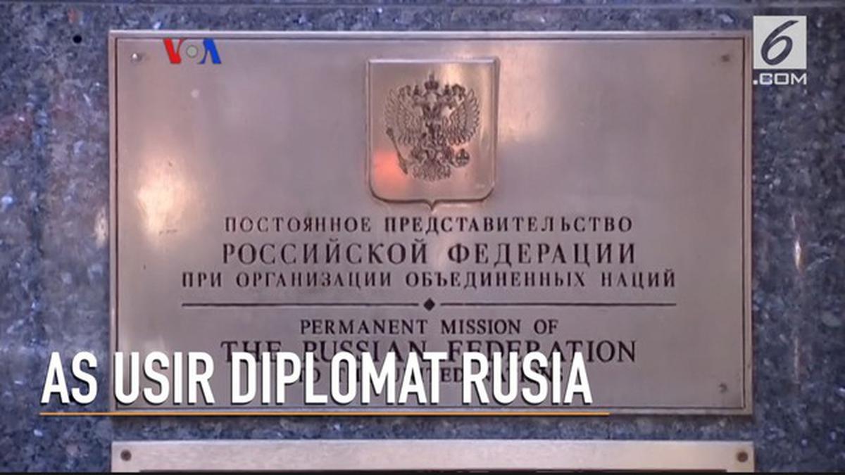 VIDEO: AS Usir 60 Diplomat Rusia