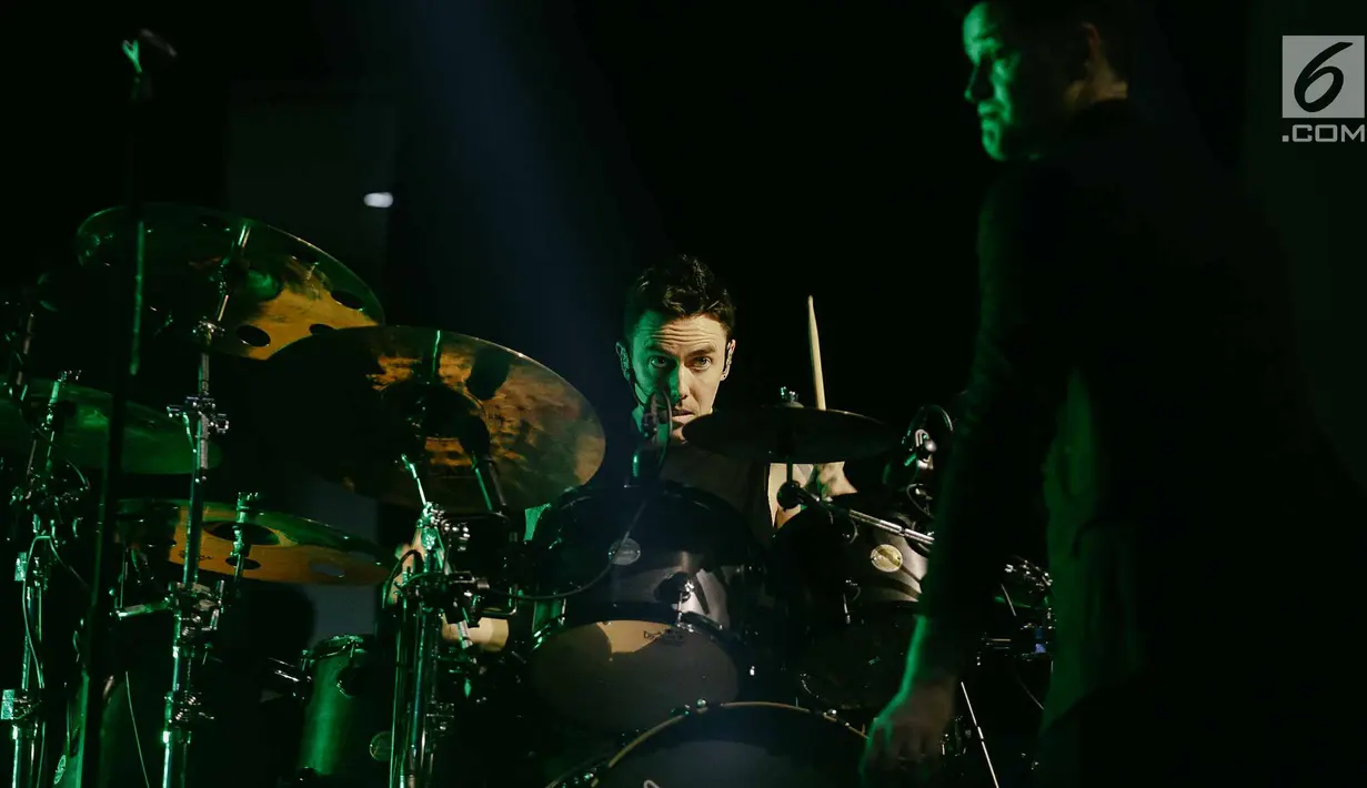 FOTO: Aksi Panggung The Script Hipnotis Ribuan Fans di Jakarta - Foto ...