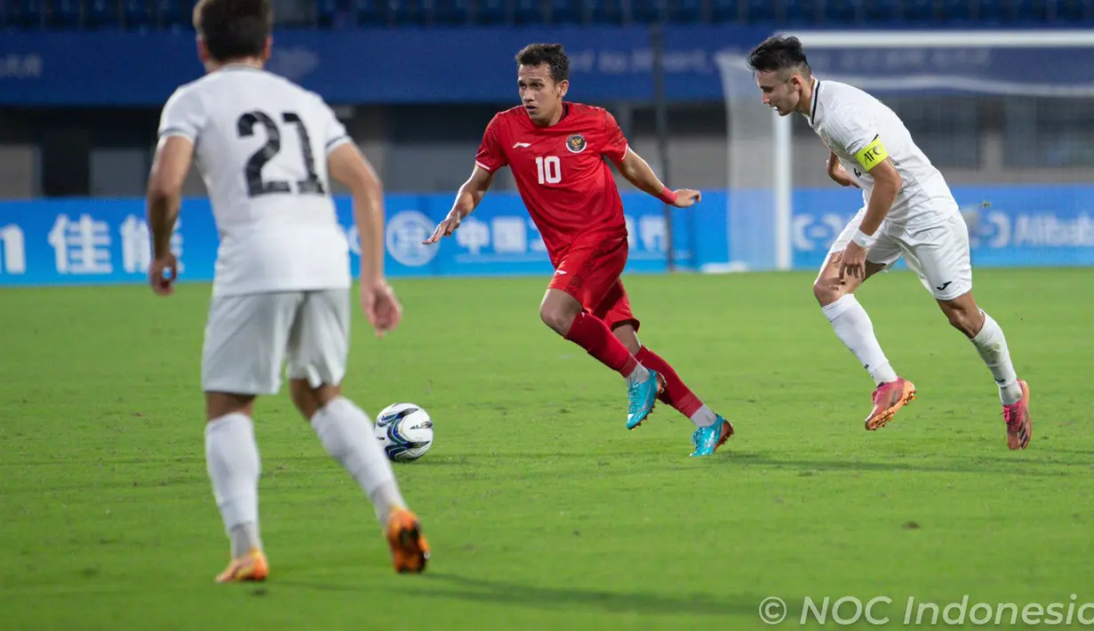 Sepak Bola Asian Games 2023: Gol Ramai Rumakiek dan Hugo Samir Bawa ...