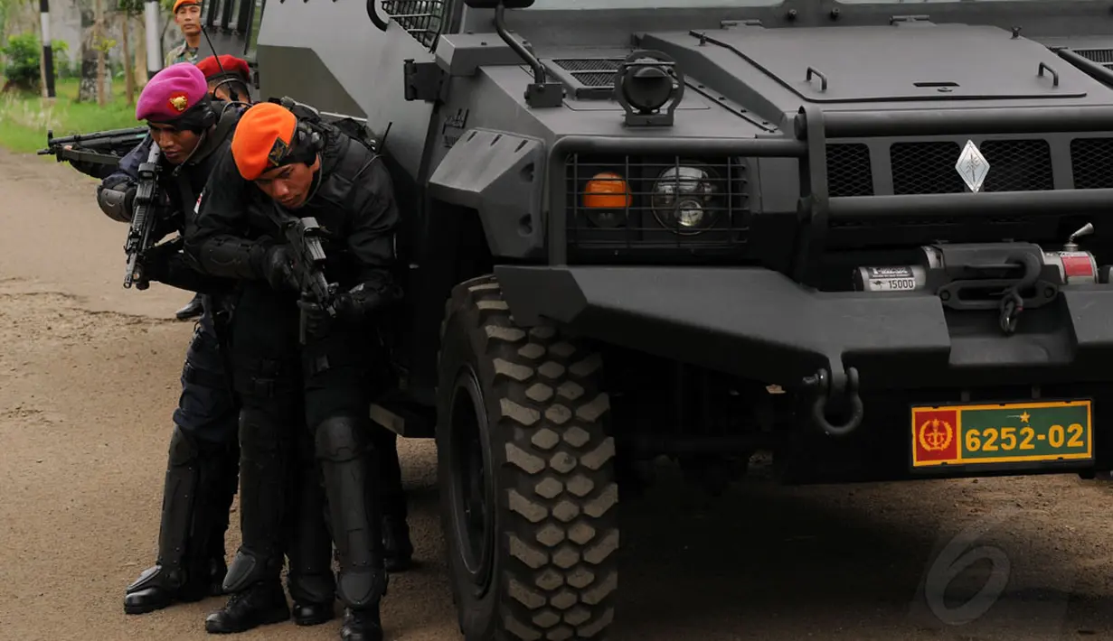 Waspadai Teror, TNI Gelar Latihan Gabungan Gultor Tri Matra IX - Foto ...