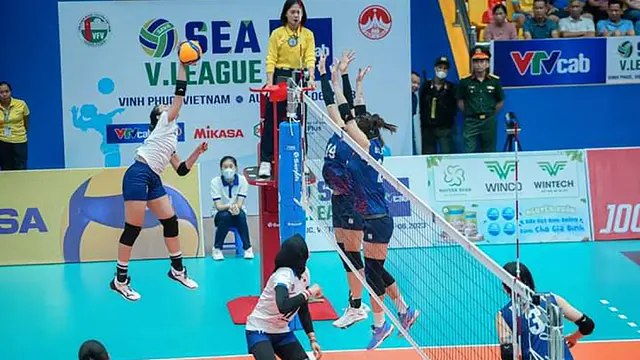 Jadwal Siaran Langsung SEA V League 2023 Putri di Moji dan Vidio, Minggu 6 Agustus 2023 ...
