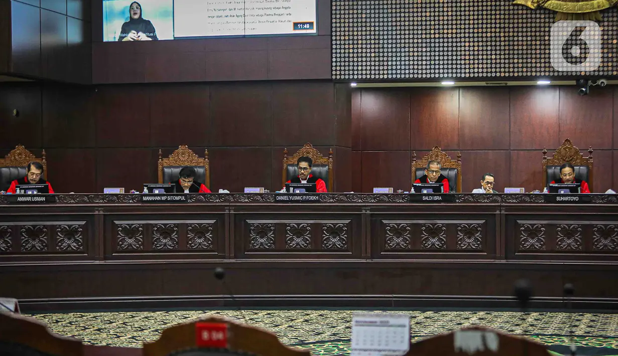MK Tolak Uji Materi Syarat Usia Minimal Hakim Konstitusi 55 Tahun ...